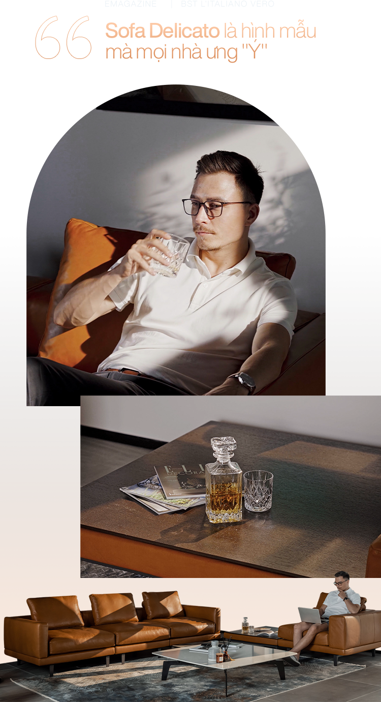 BST L'italiano Vero - Chất Ý kinh điển trong Sofa đương đại