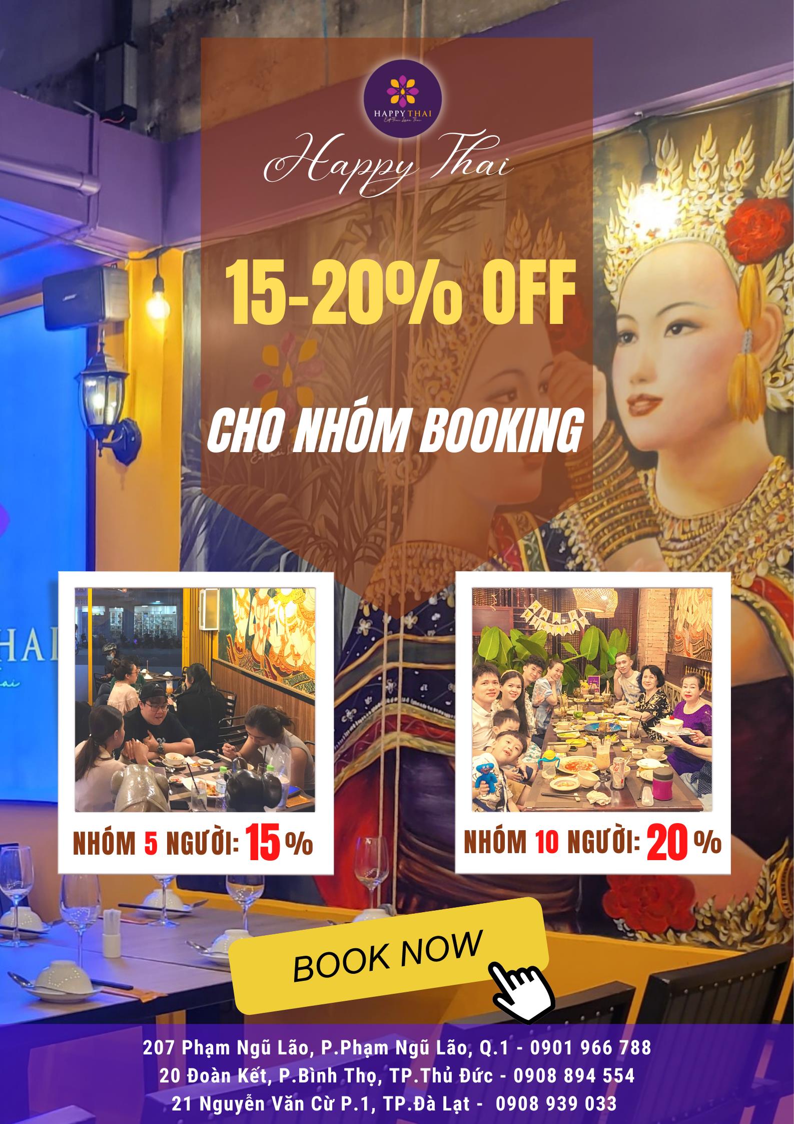 Nhà hàng Happy Thái có những món gì ngon mà khiến thực khách say mê?