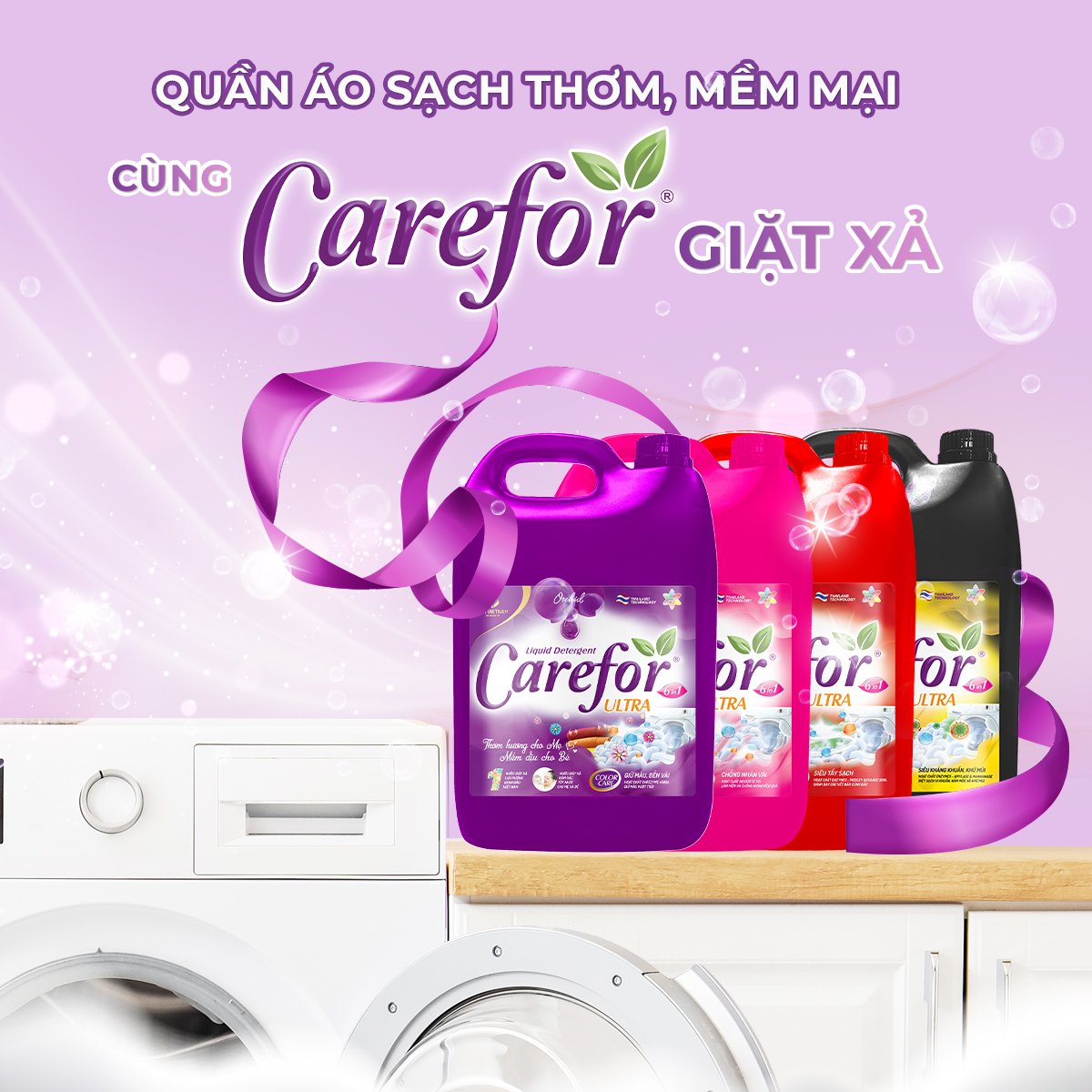 Cùng các bố mẹ chăm sóc gia đình với sản phẩm từ Carefor