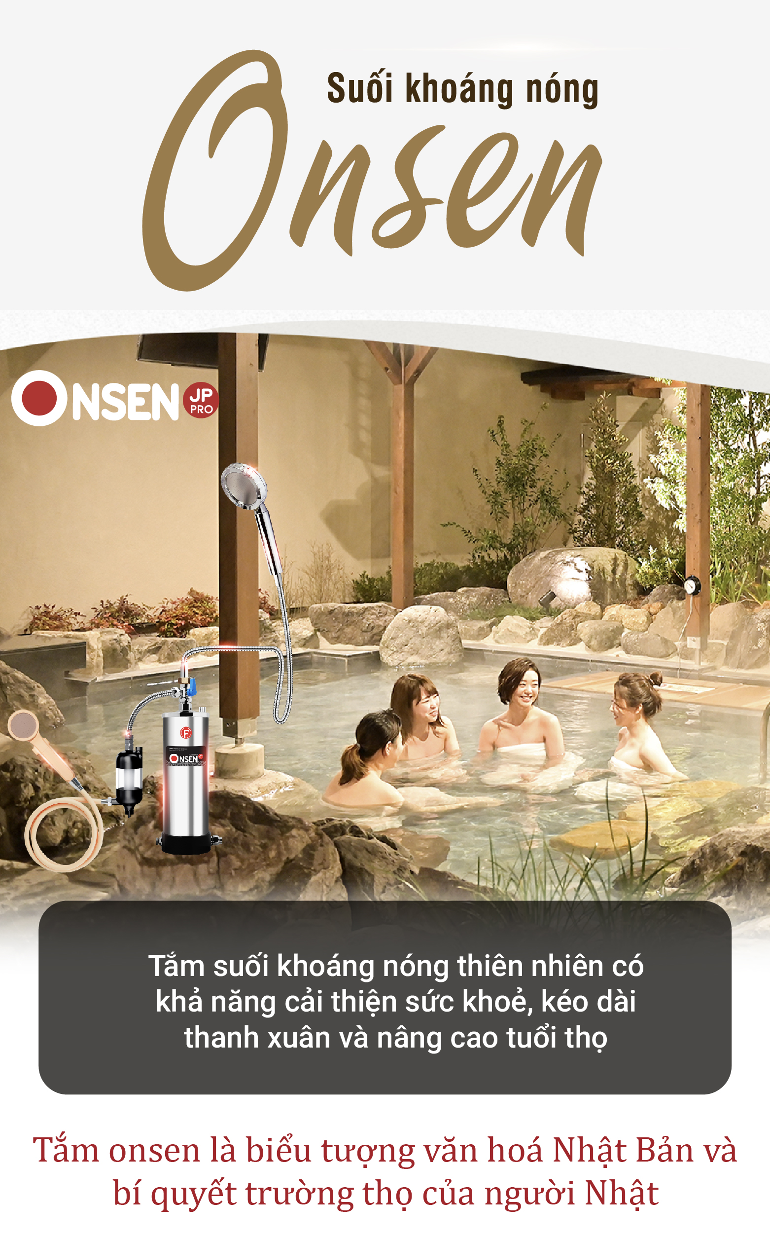 Đầu tư máy tắm onsen đón đầu xu hướng nghỉ dưỡng tại gia phong cách Nhật Bản
