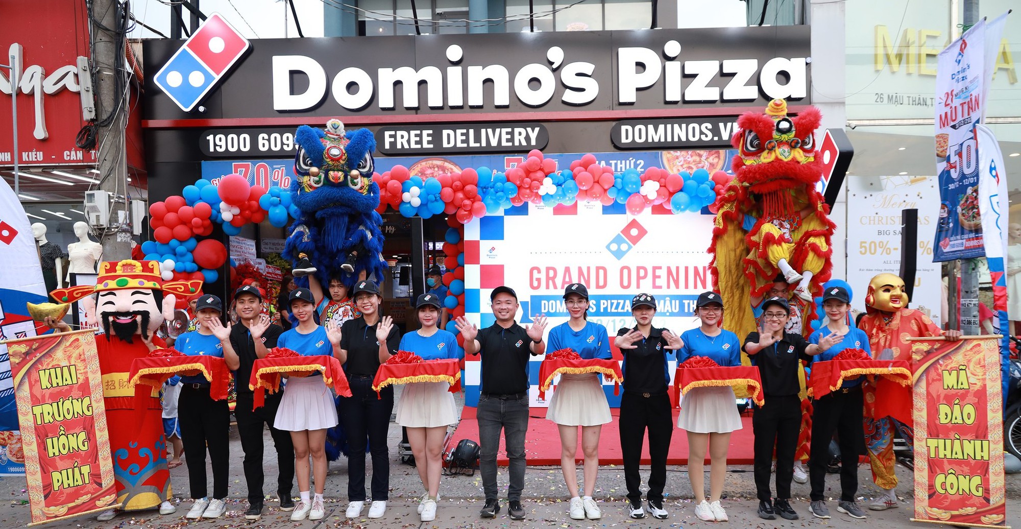 Thương hiệu pizza Mỹ Domino’s Pizza mở rộng thị phần tại Việt Nam