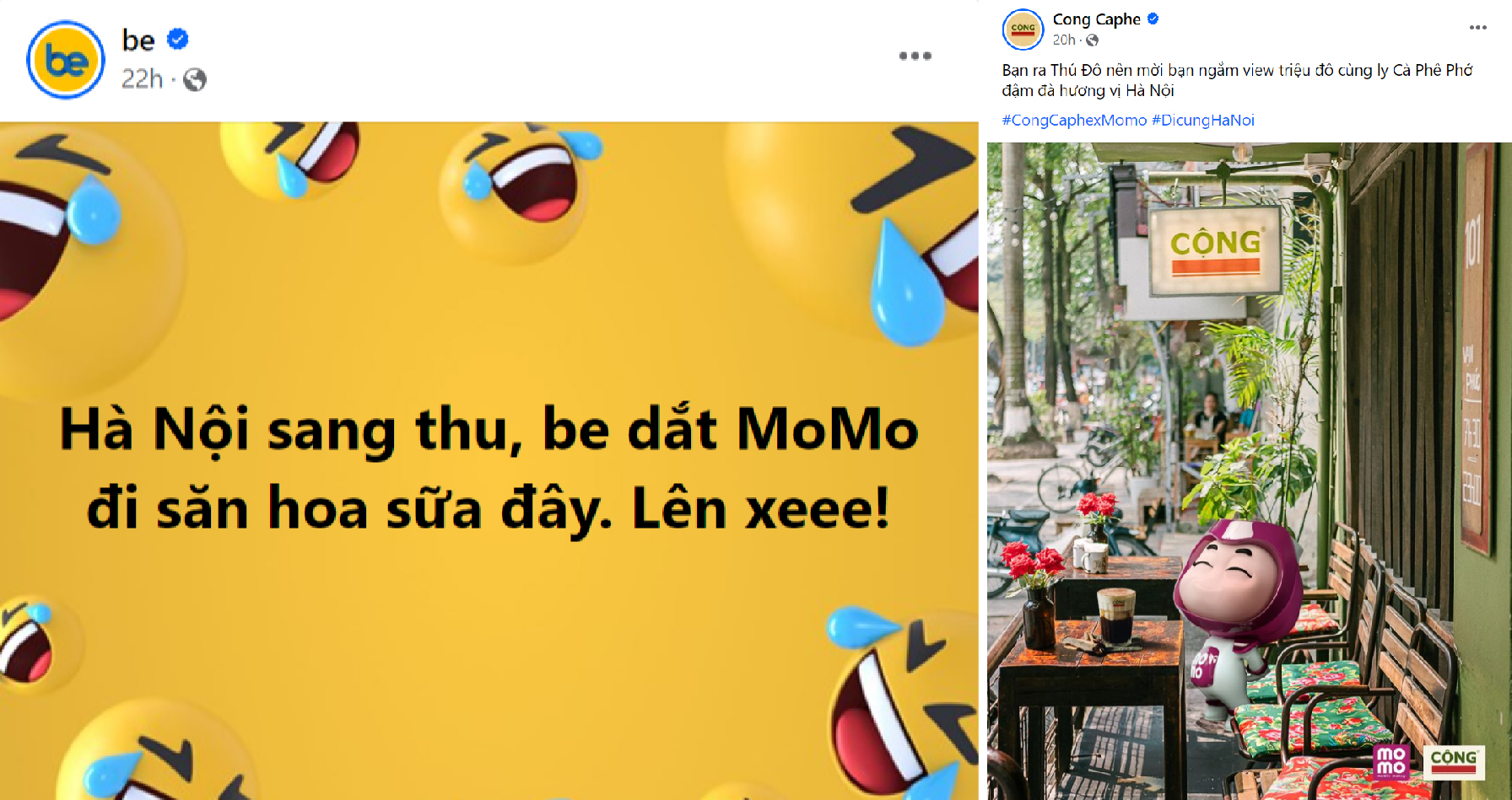 Giải mã ''chiếc trend'' vui nhộn mà MoMo dùng để ghé thăm Thủ đô