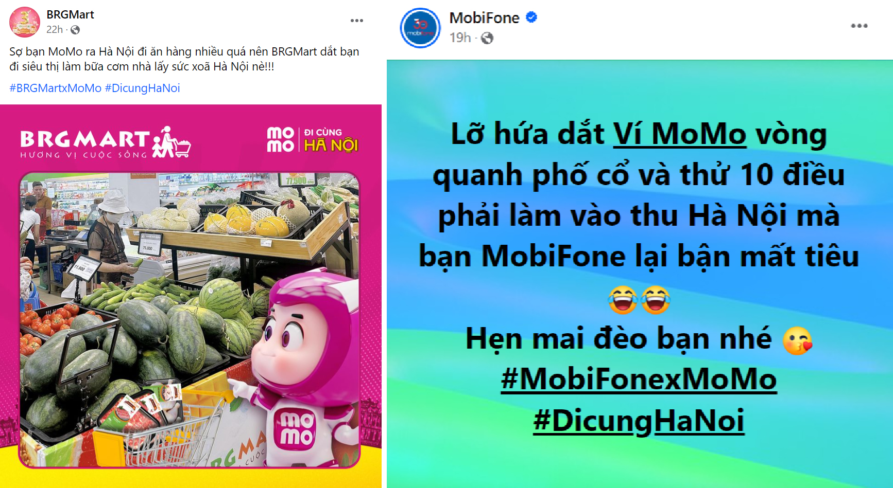 Giải mã ''chiếc trend'' vui nhộn mà MoMo dùng để ghé thăm Thủ đô