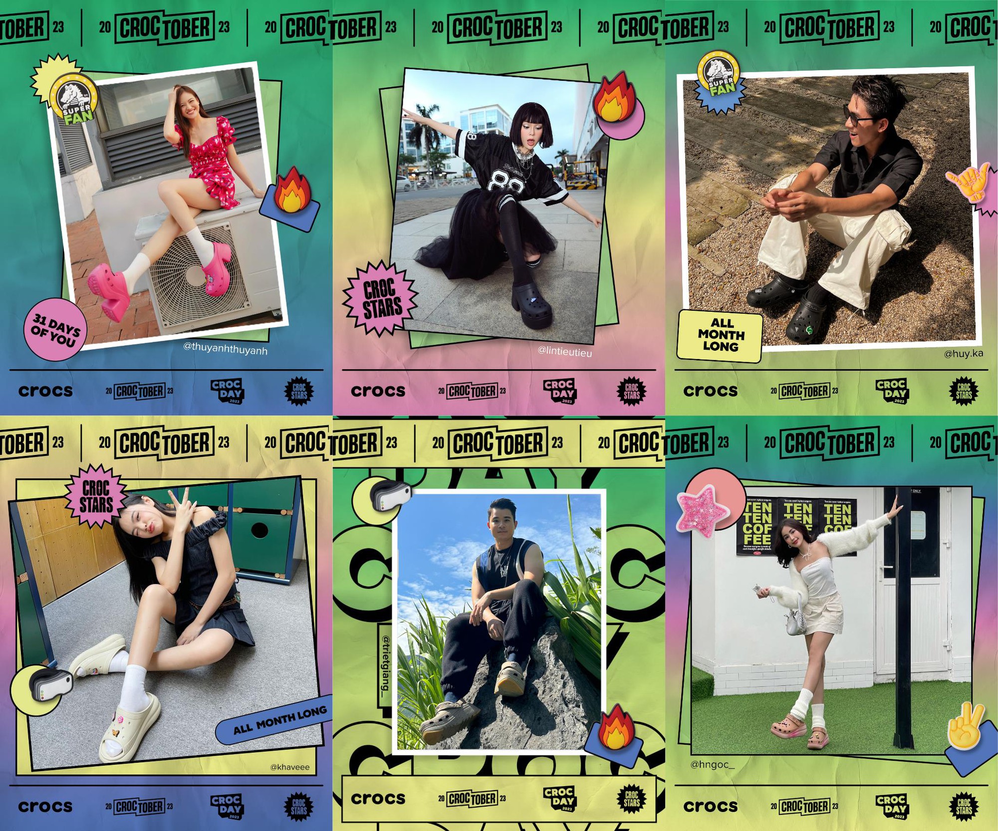 Crocs chiêu đãi fan tới bến với loạt sự kiện đặc sắc tháng 10 này