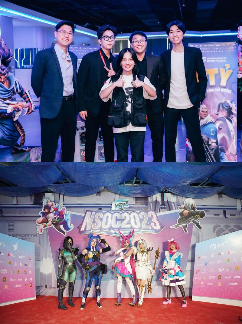 Bùng nổ Chung kết Quốc gia NSOC 2023 tại đấu trường Esports hiện đại bậc nhất Việt Nam