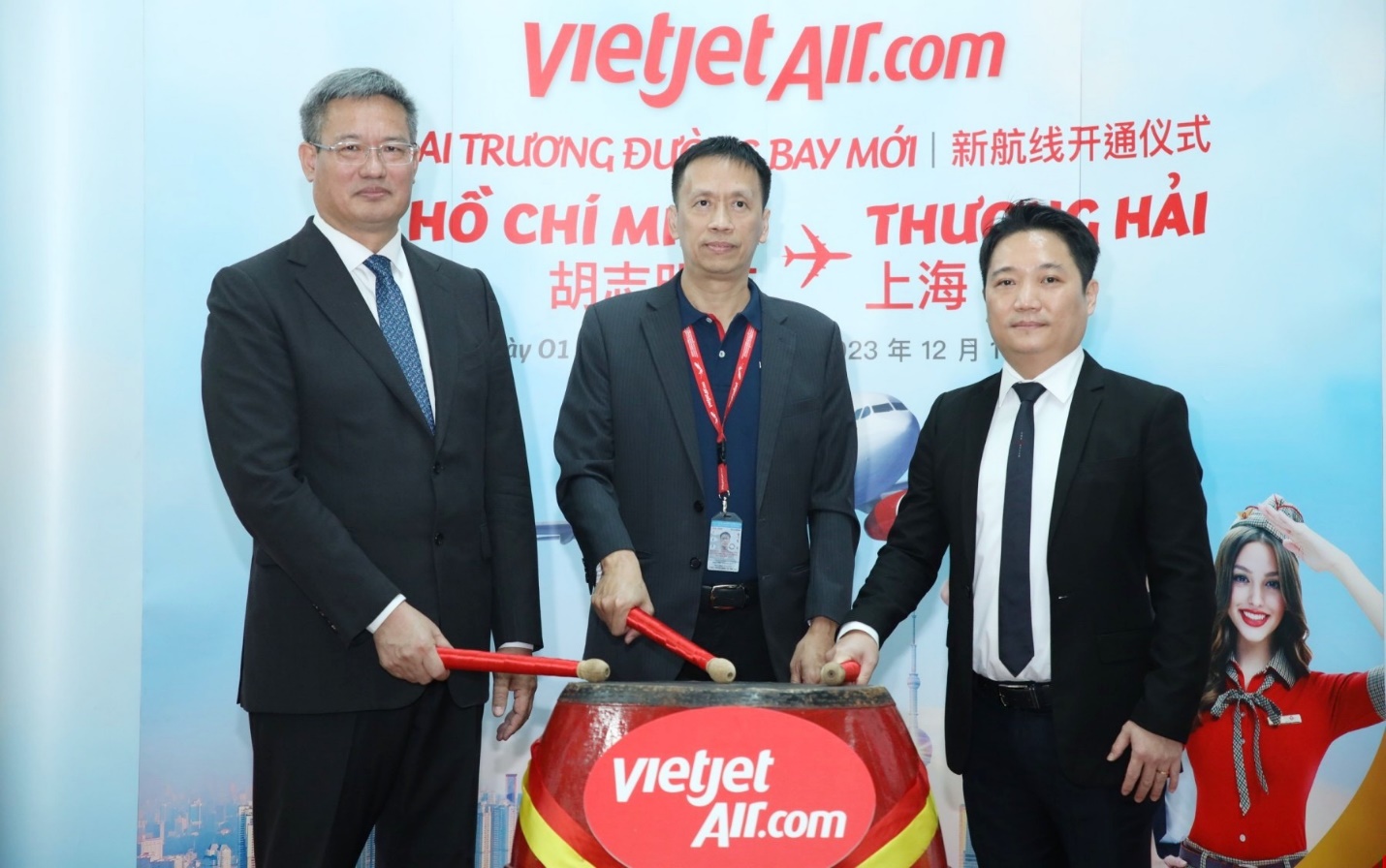 Tin vui: Vietjet vừa khai trương đường bay thẳng giữa Thượng Hải và TP ...