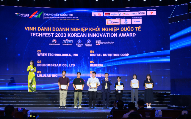 LULULAB nhận Giải thưởng Đổi mới Sáng tạo tại Techfest Vietnam 2023 do cơ quan Việt Nam tổ chức