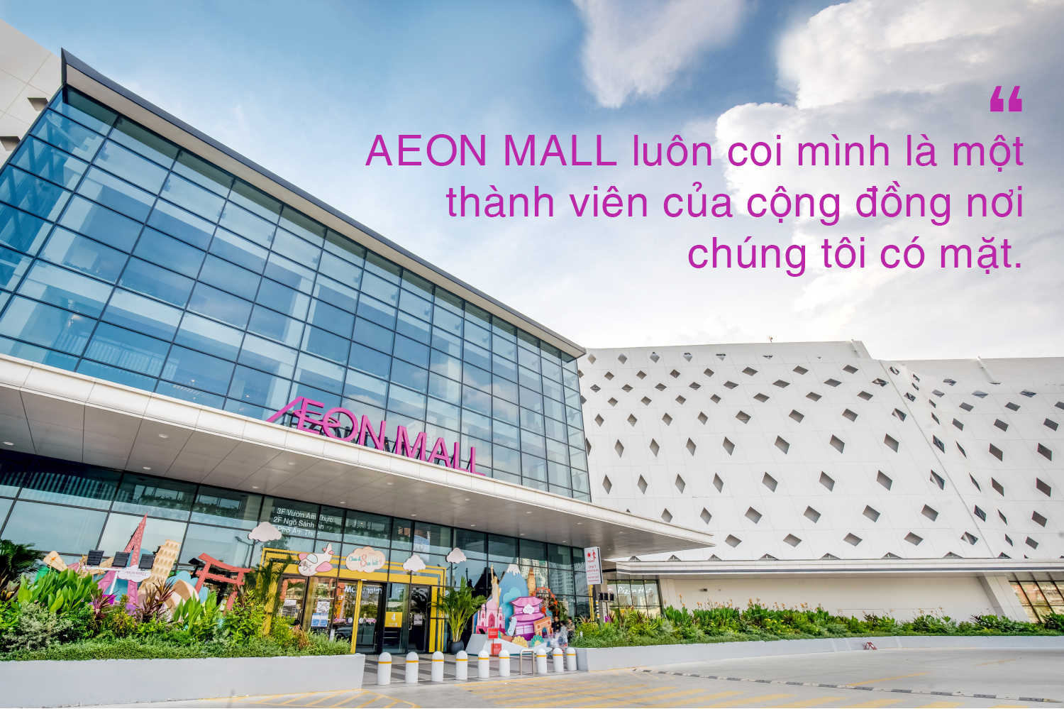 Happiness Mall của AEON MALL và trái ngọt sau 10 năm kiên trì vun đắp tại trị trường Việt Nam