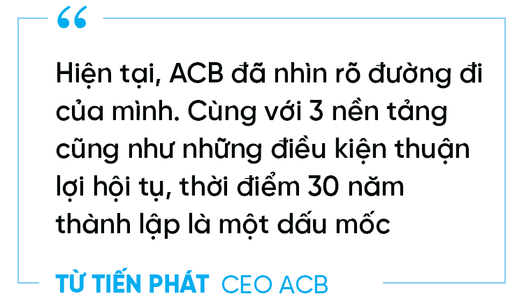 Sự lựa chọn ‘ngược dòng’ của ACB vào đúng dịp kỷ niệm 30 năm