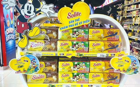 Trải nghiệm mùa hè kỳ diệu với bộ sưu tập bánh Solite phiên bản Disney