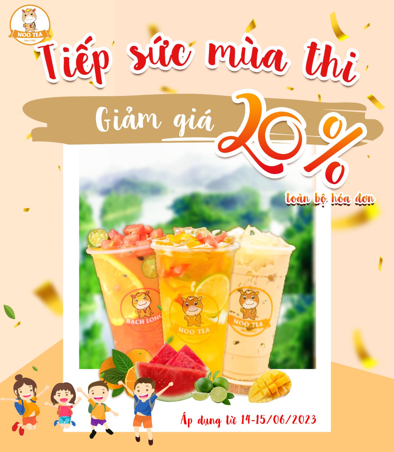 NooTea - Hãng trà sữa bình dân làm xiêu lòng giới trẻ