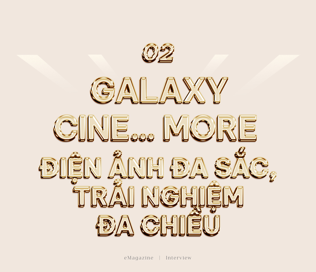 CEO Galaxy Studio: “Galaxy Sala là mô hình rạp chiếu phim ‘ALL IN ONE ...