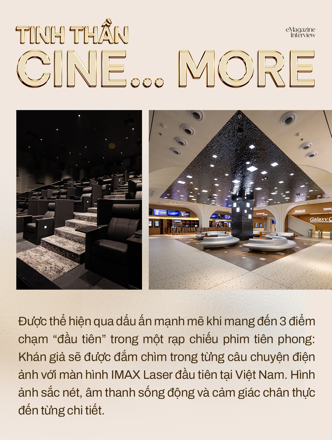 CEO Galaxy Studio: “Galaxy Sala là mô hình rạp chiếu phim ‘ALL IN ONE ...