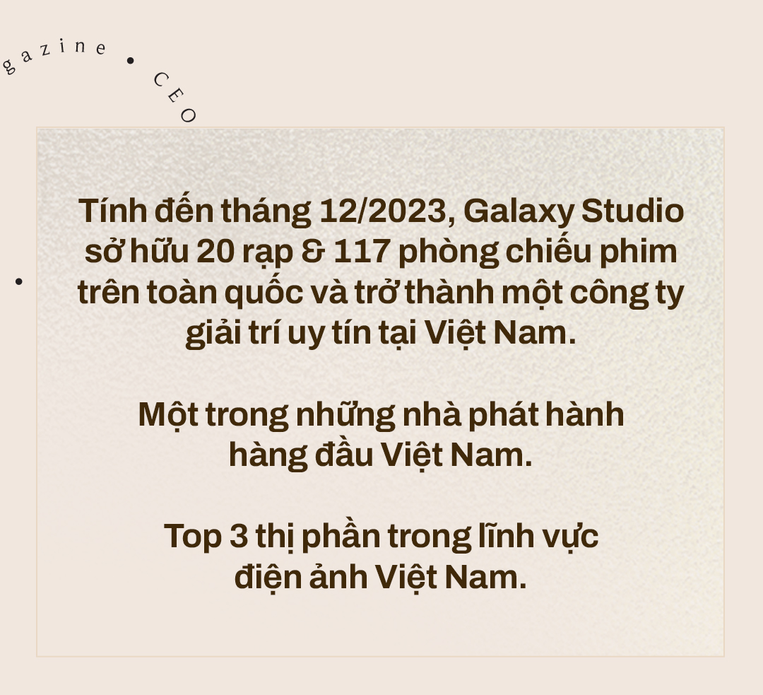 CEO Galaxy Studio: “Galaxy Sala là mô hình rạp chiếu phim ‘ALL IN ONE ...