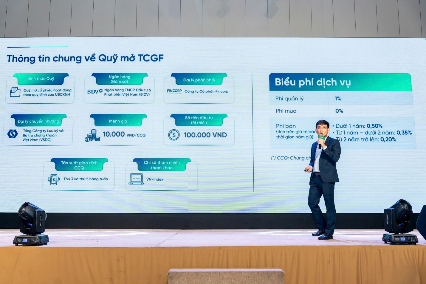 Quỹ Đầu tư Tăng trưởng Thành Công (TCGF) chính thức giao dịch