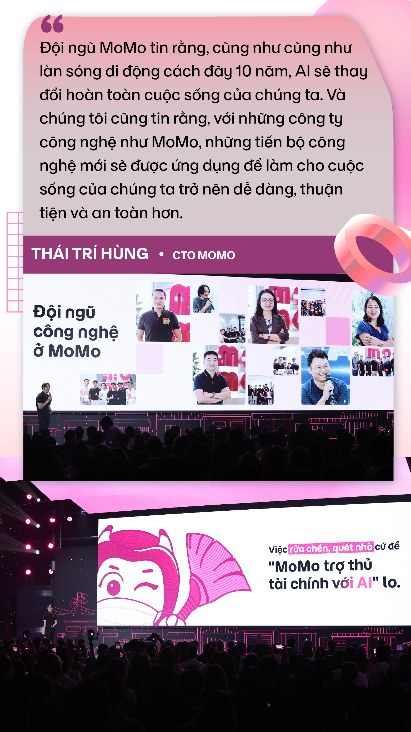 Đằng sau tuyên bố gây sốt của Co-Founder, CEO MoMo: "MoMo không chỉ là ...