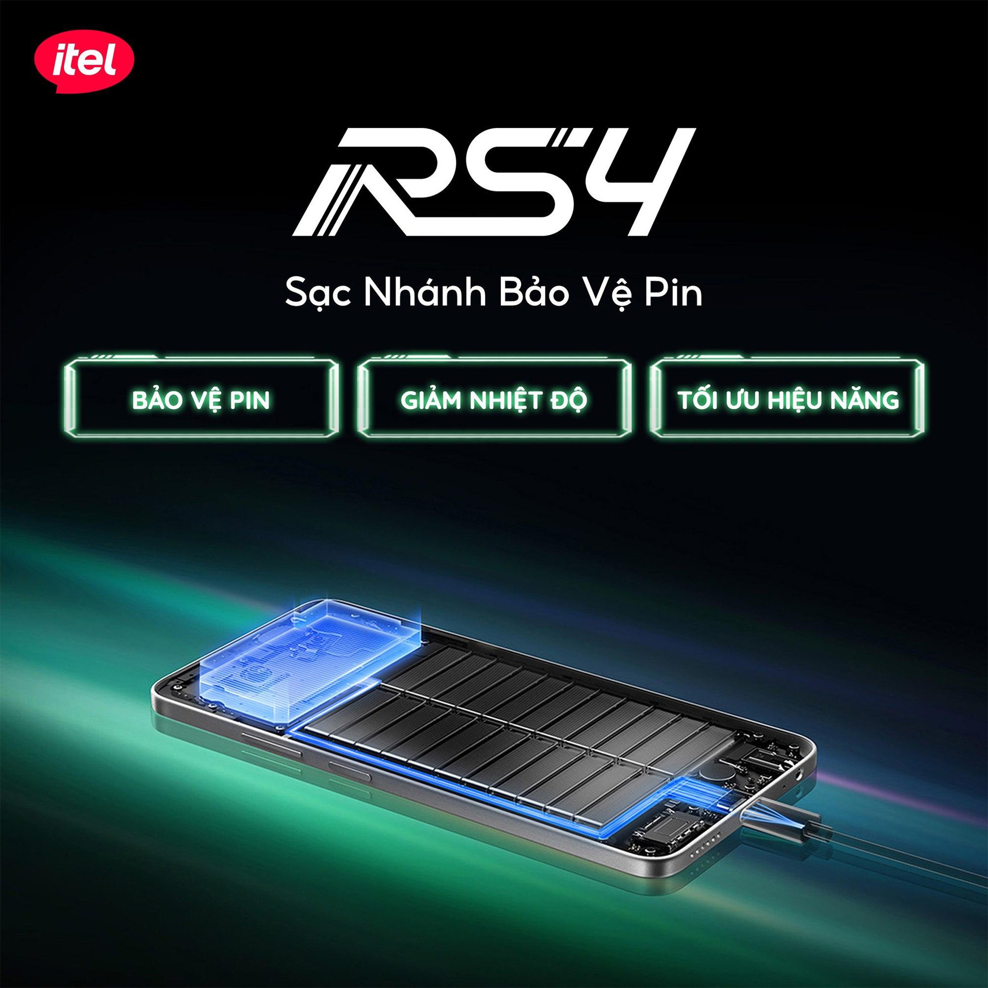 Itel RS4 128GB: Phiên bản mới, hiệu năng vượt trội trong phân khúc 3 triệu