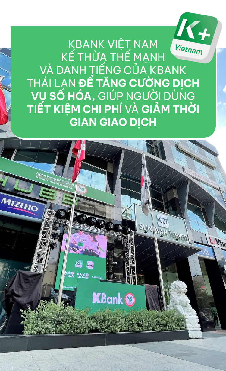 Ngân hàng KBank vượt mốc hơn 1,14 triệu người dùng trên ứng dụng K PLUS Vietnam chỉ sau 2 năm ra mắt