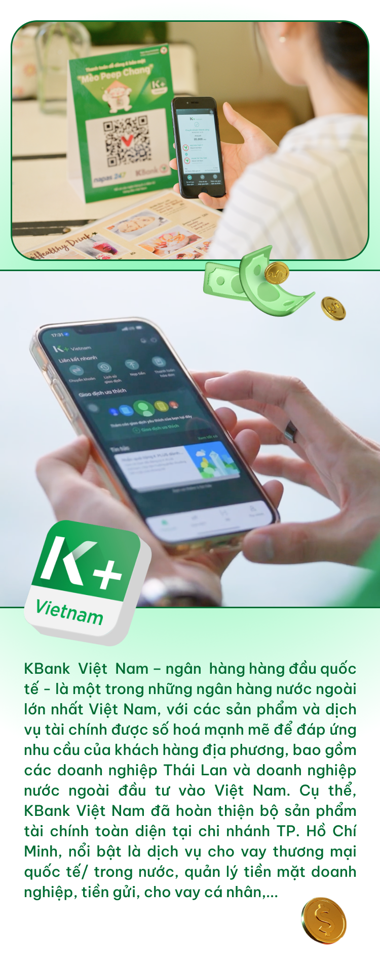 Ngân hàng KBank vượt mốc hơn 1,14 triệu người dùng trên ứng dụng K PLUS Vietnam chỉ sau 2 năm ra mắt