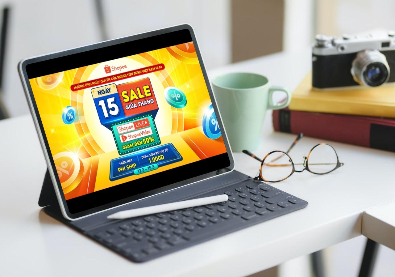 Tháng Ba là tháng của nàng, Shopee tiếp tục tặng ngàn deal xịn và loạt chương trình giải trí làm quà