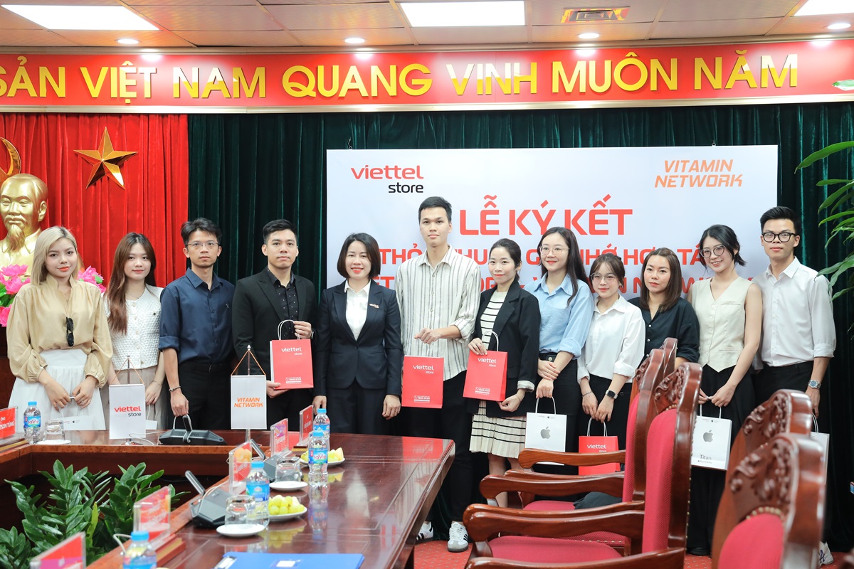 Viettel Store hợp tác với Vitamin Network, phát triển mạnh bán hàng qua ...