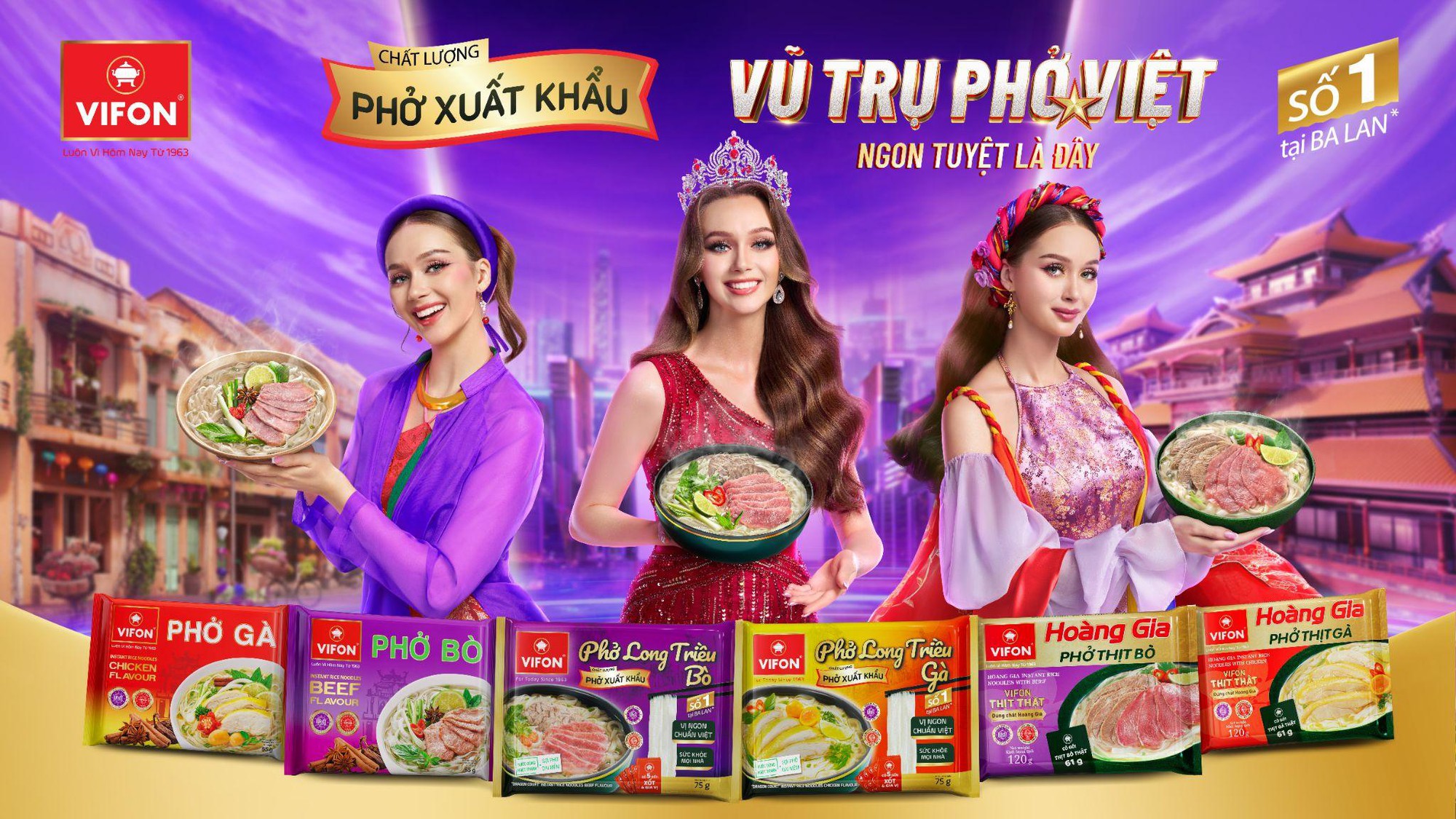 VIFON bùng nổ với “Vũ trụ phở Việt, ngon tuyệt là đây”