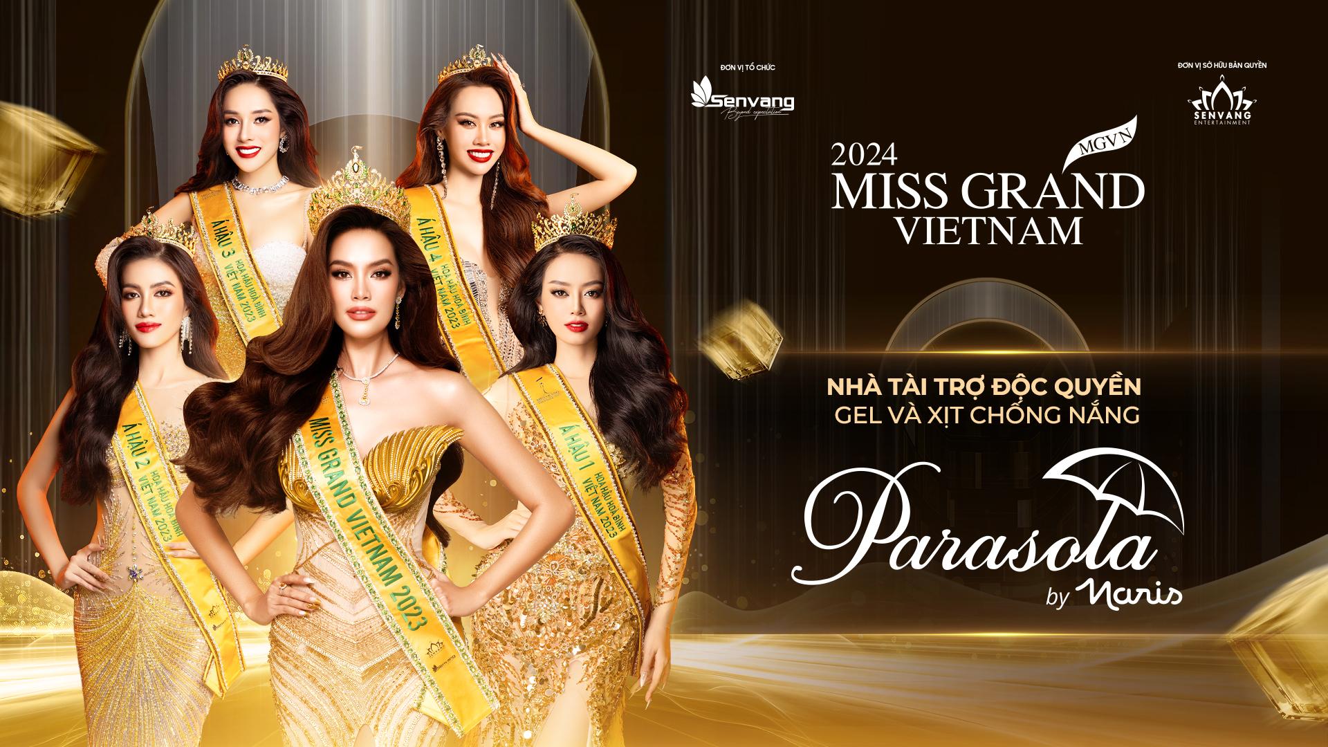 Lộ diện nhà tài trợ độc quyền chống nắng Miss Grand Vietnam 2024: Thương hiệu Parasola By Naris