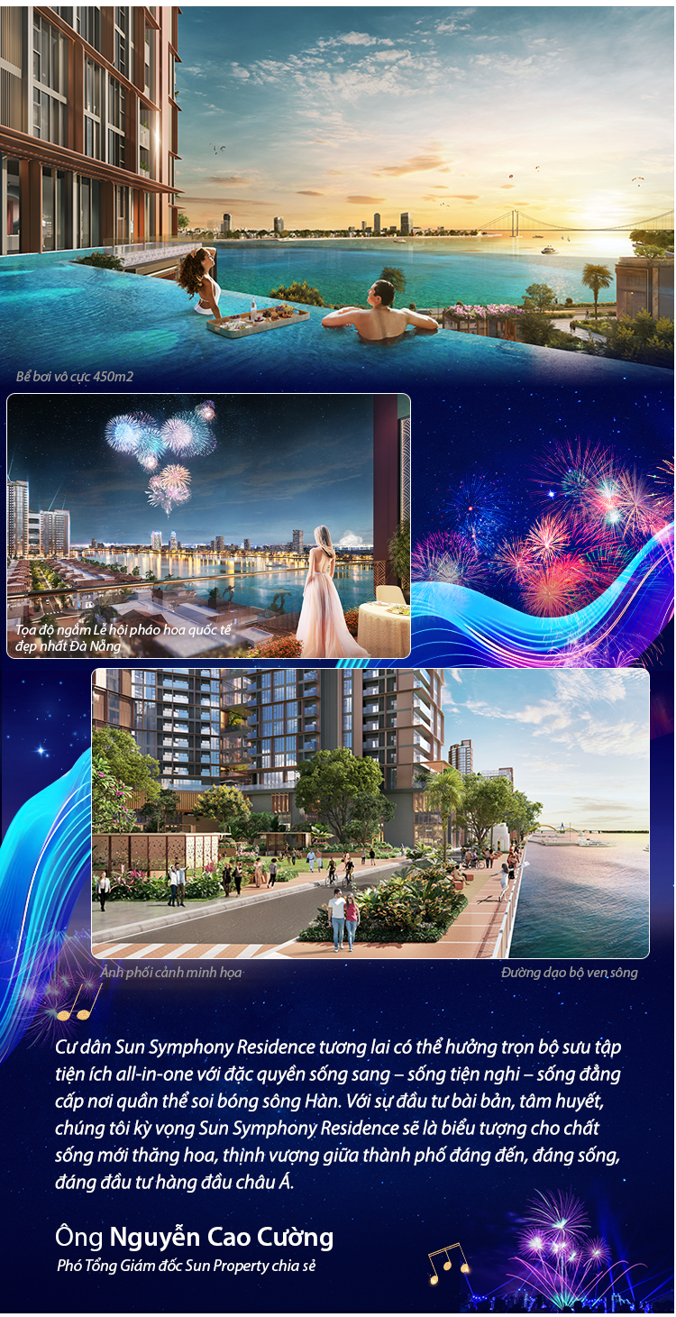 Sun Symphony Residence – “Nốt SOL” trong “bản giao hưởng” bên Dòng sông ...