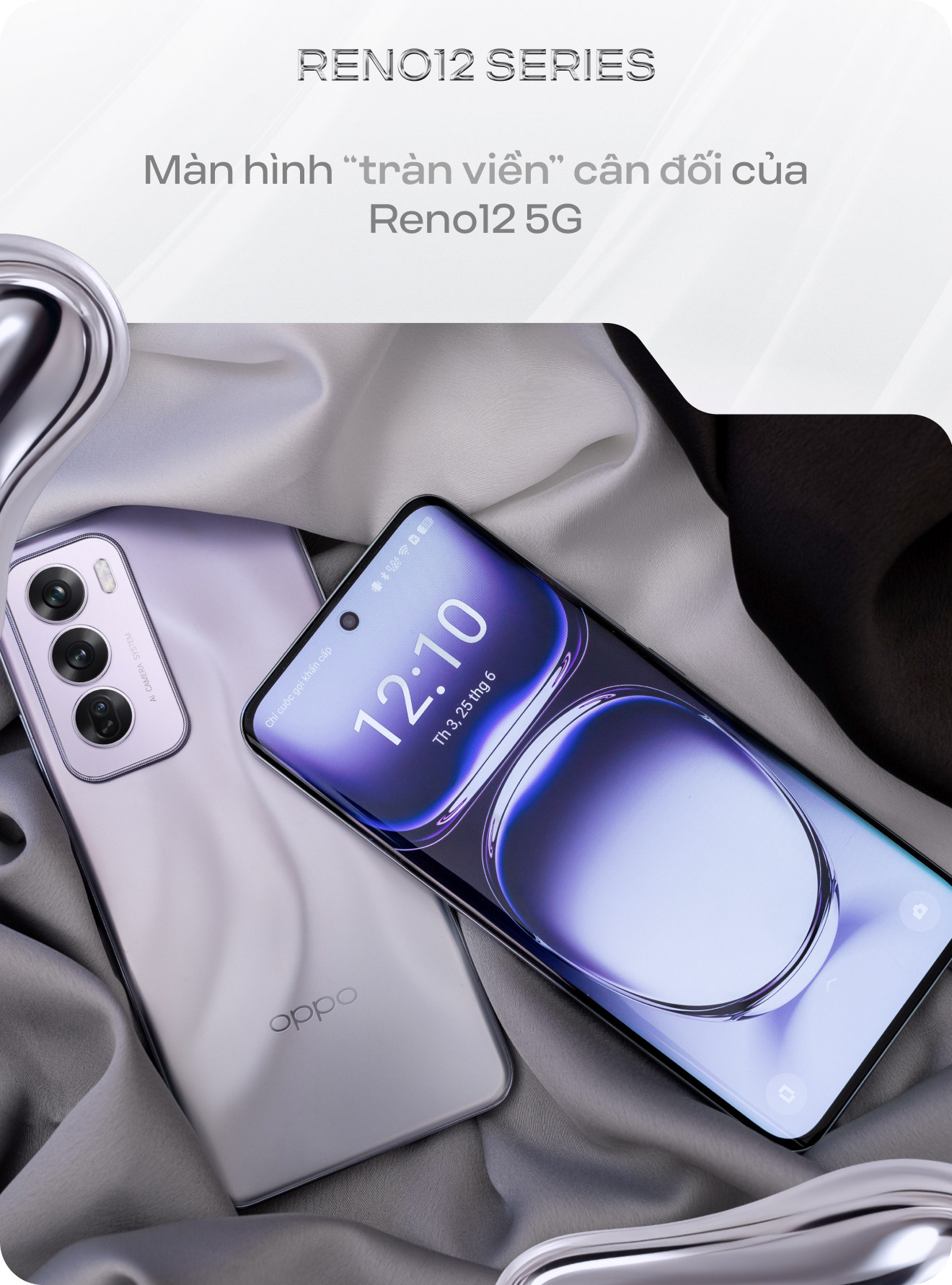 Đây là Reno12 Series: Thiết kế tương lai, tích hợp AI khiến ai cũng thích