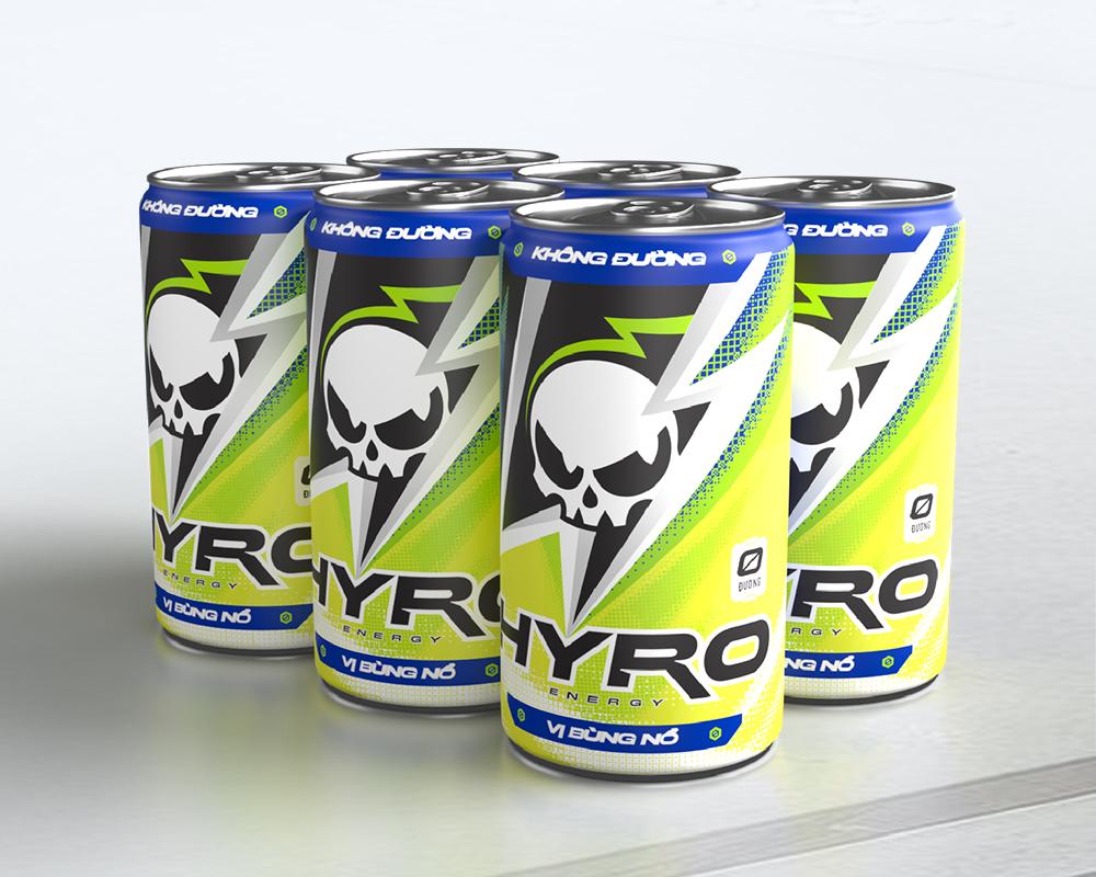 Nước tăng lực HYRO: Không bổ sung đường, vẫn ngon như thường?