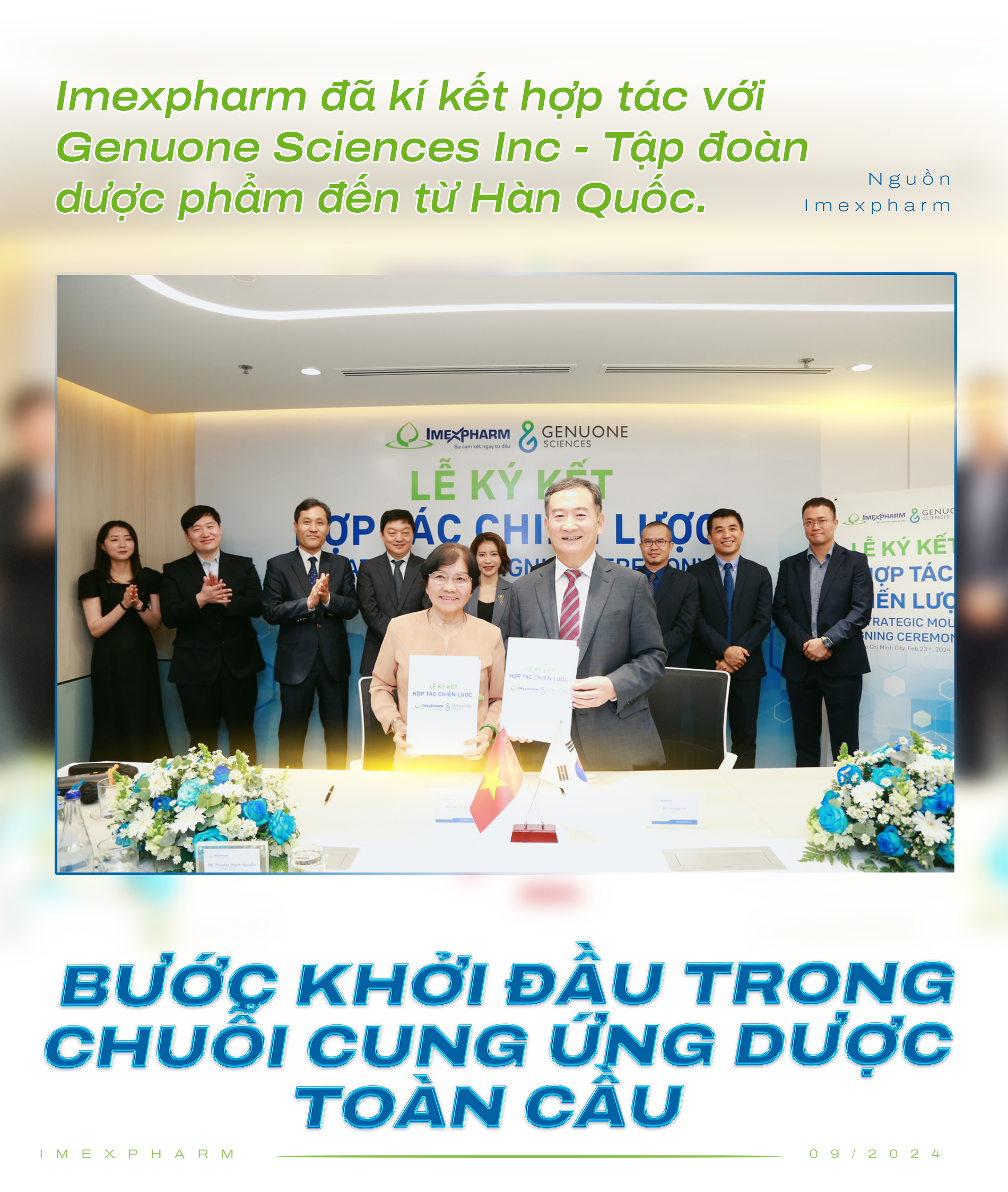 Đẩy mạnh R&D, Imexpharm kỳ vọng đặt chân vào chuỗi cung ứng dược toàn cầu