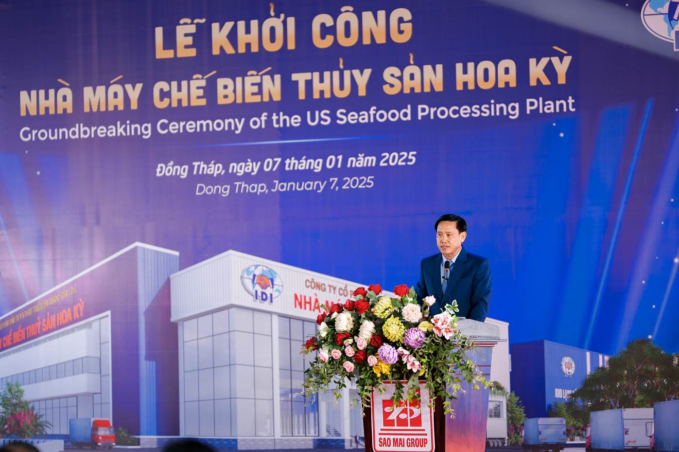 Gần 700 tỷ đồng, IDI xây dựng nhà máy chế biến thủy sản Hoa Kỳ