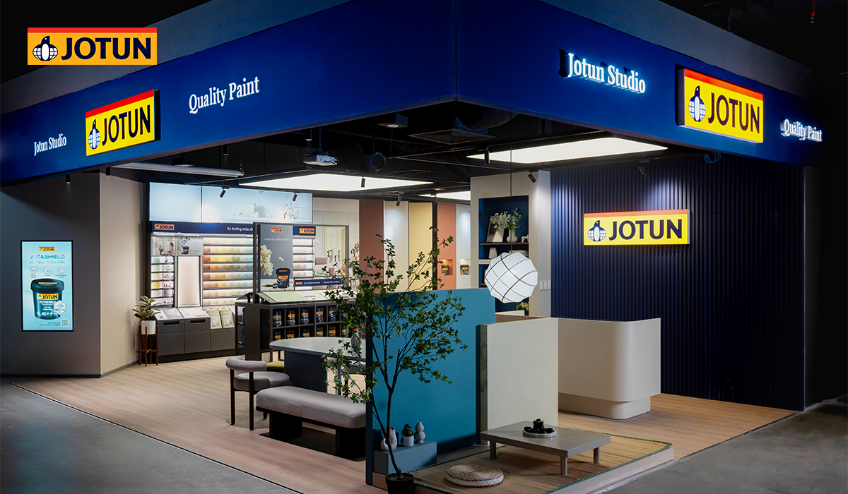 Jotun Studio - mô hình cửa hàng sơn chuyên nghiệp, đánh dấu bước chuyển mình của Jotun trong ...