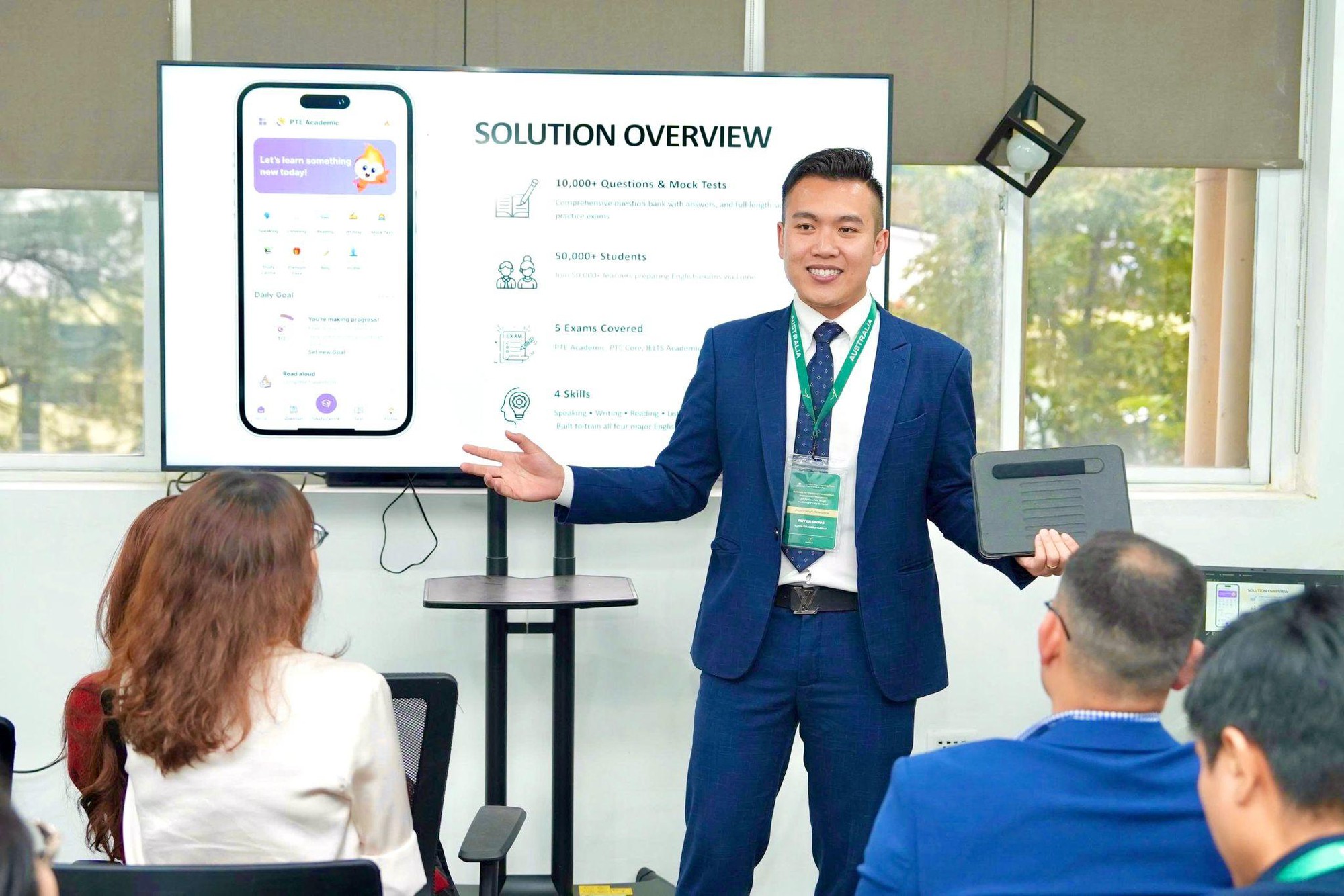 Lume Test được chọn là đại diện Việt Nam tại diễn đàn Edtech của Austrade