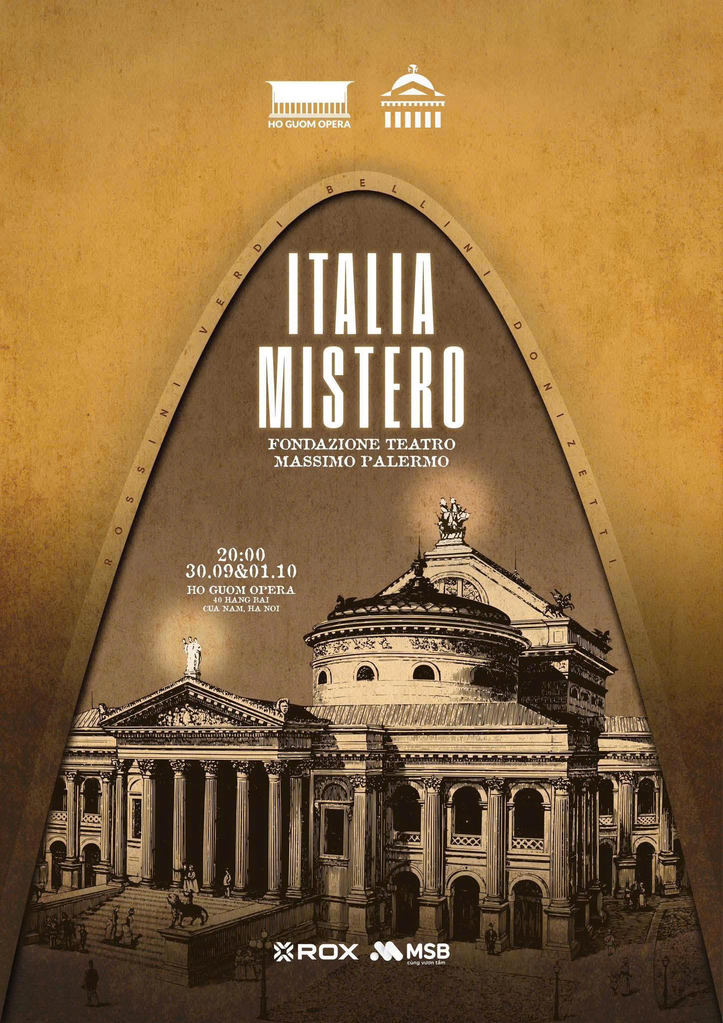 Teatro Massimo - Đỉnh cao nghệ thuật Ý trên sân khấu Nhà hát Hồ Gươm