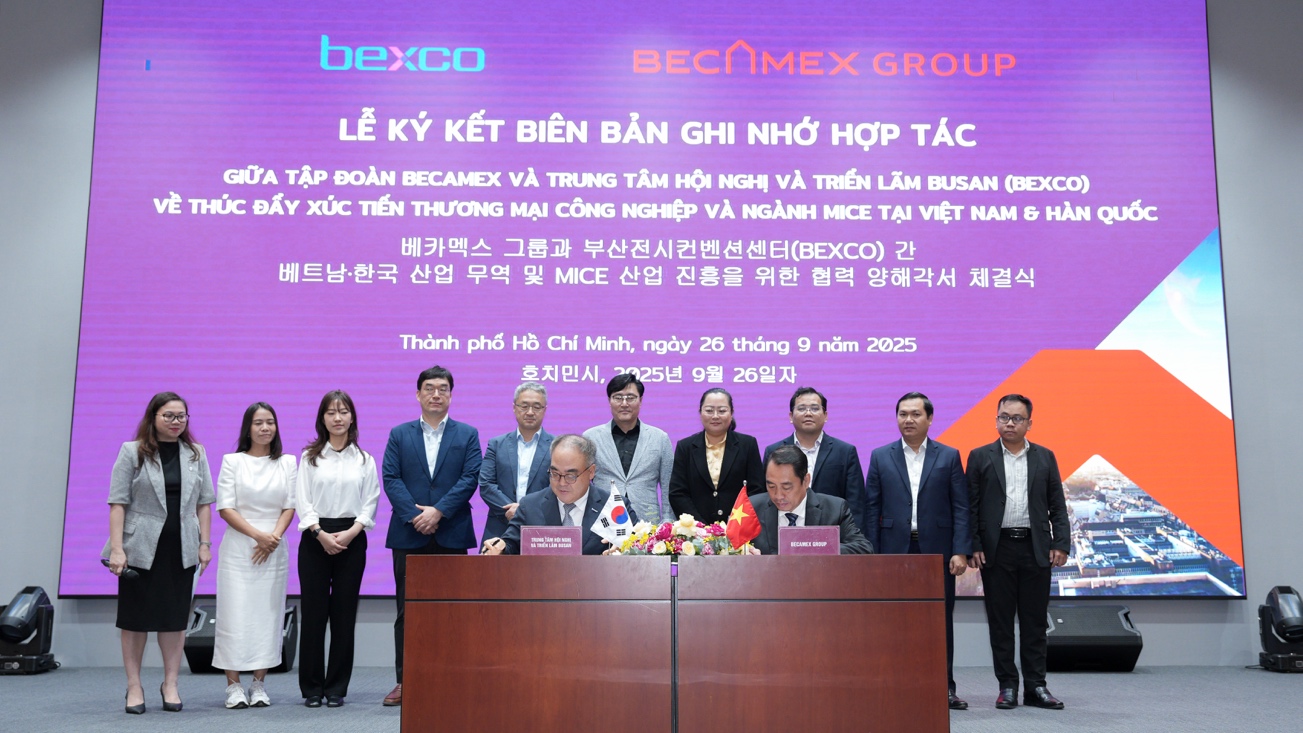 Becamex Group & BEXCO: Bắt tay hợp tác, thúc đẩy phát triển ngành MICE và thương mại quốc tế