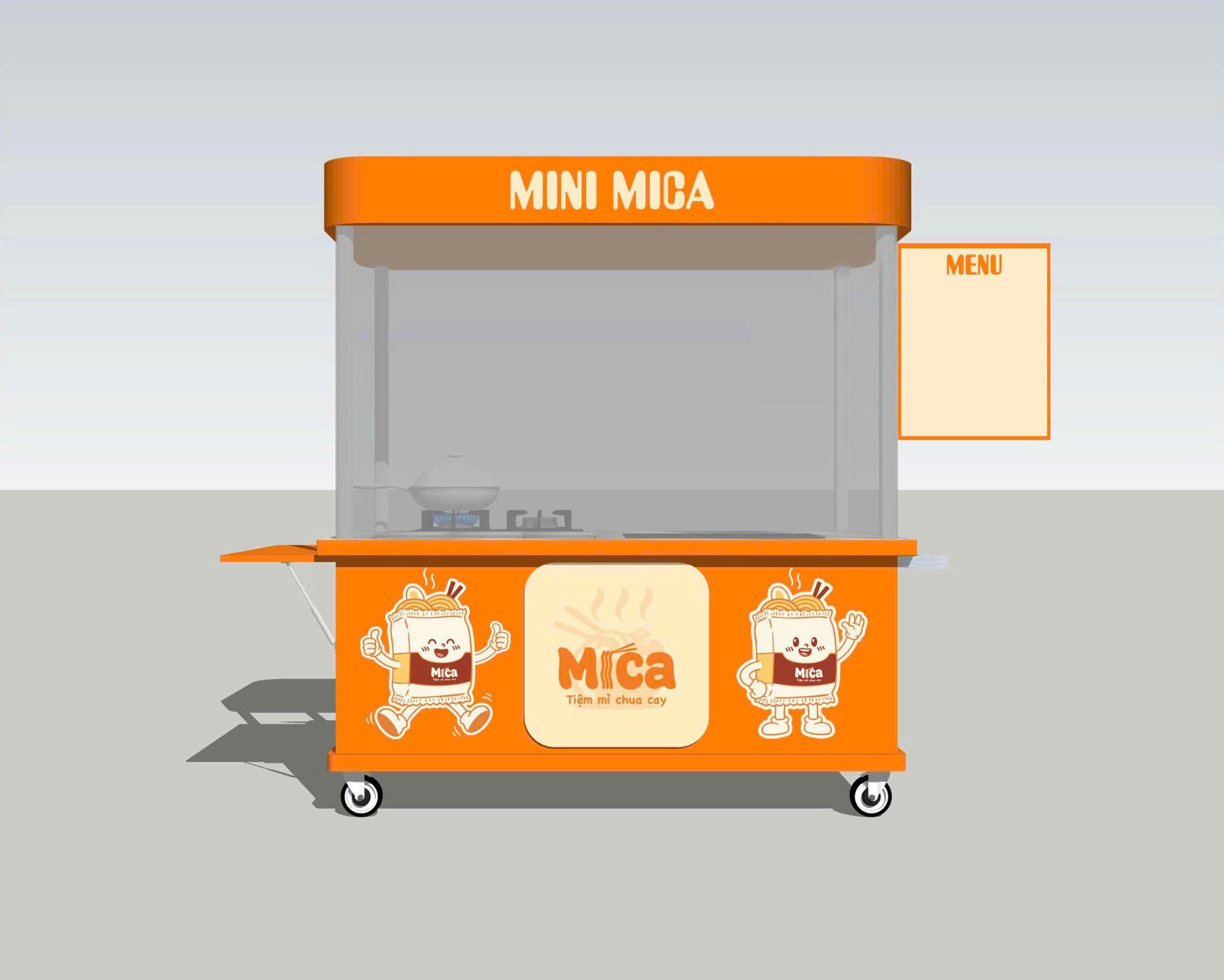 Mica - Tiệm Mì chua cay: Khi món ăn và trải nghiệm cùng tạo nên sức hút