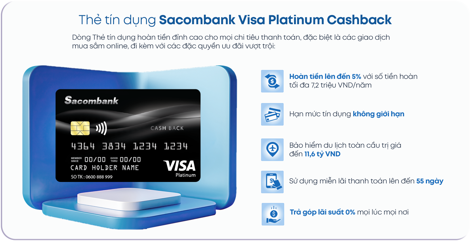 Cùng Sacombank đi tìm chiếc thẻ tín dụng phù hợp nhất với “chất sống ...