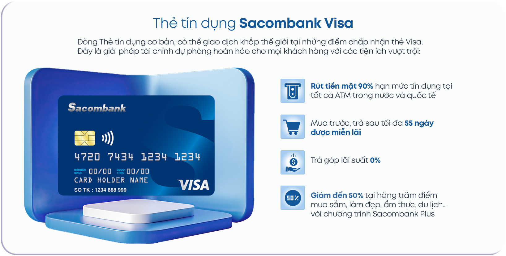 Cùng Sacombank đi tìm chiếc thẻ tín dụng phù hợp nhất với “chất sống ...