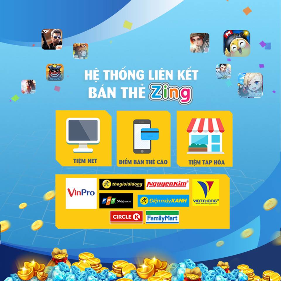 Game thủ hướng dẫn nhau cách sử dụng thẻ Zing