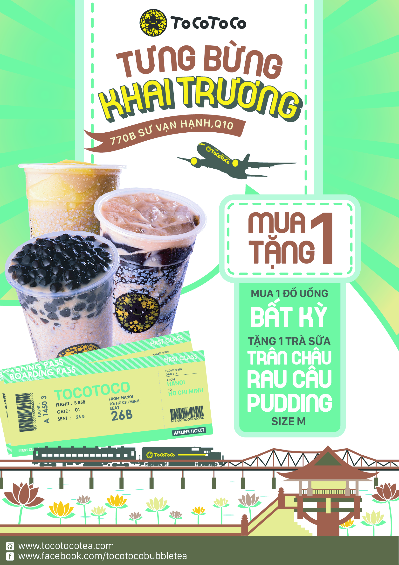 TocoToco: Ngọt ngào hương vị trà sữa Hà thành