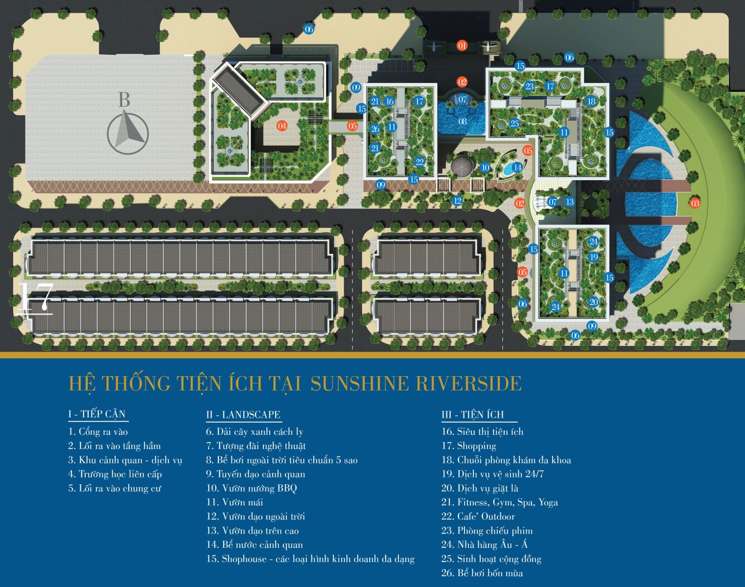 Sunshine Riverside - theo đuổi những tiêu chuẩn mới về chất lượng cuộc sống