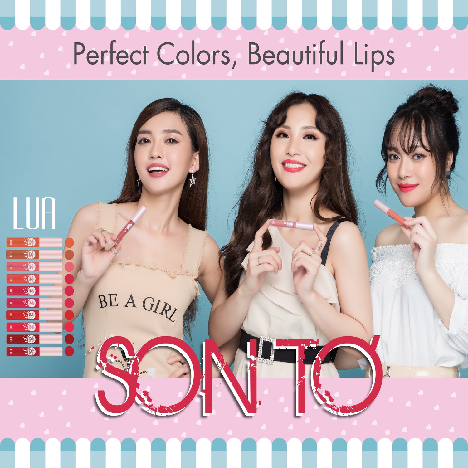 Lip B xuất hiện đẹp mãn nhãn với thành viên mới toanh trong dự án quảng ...