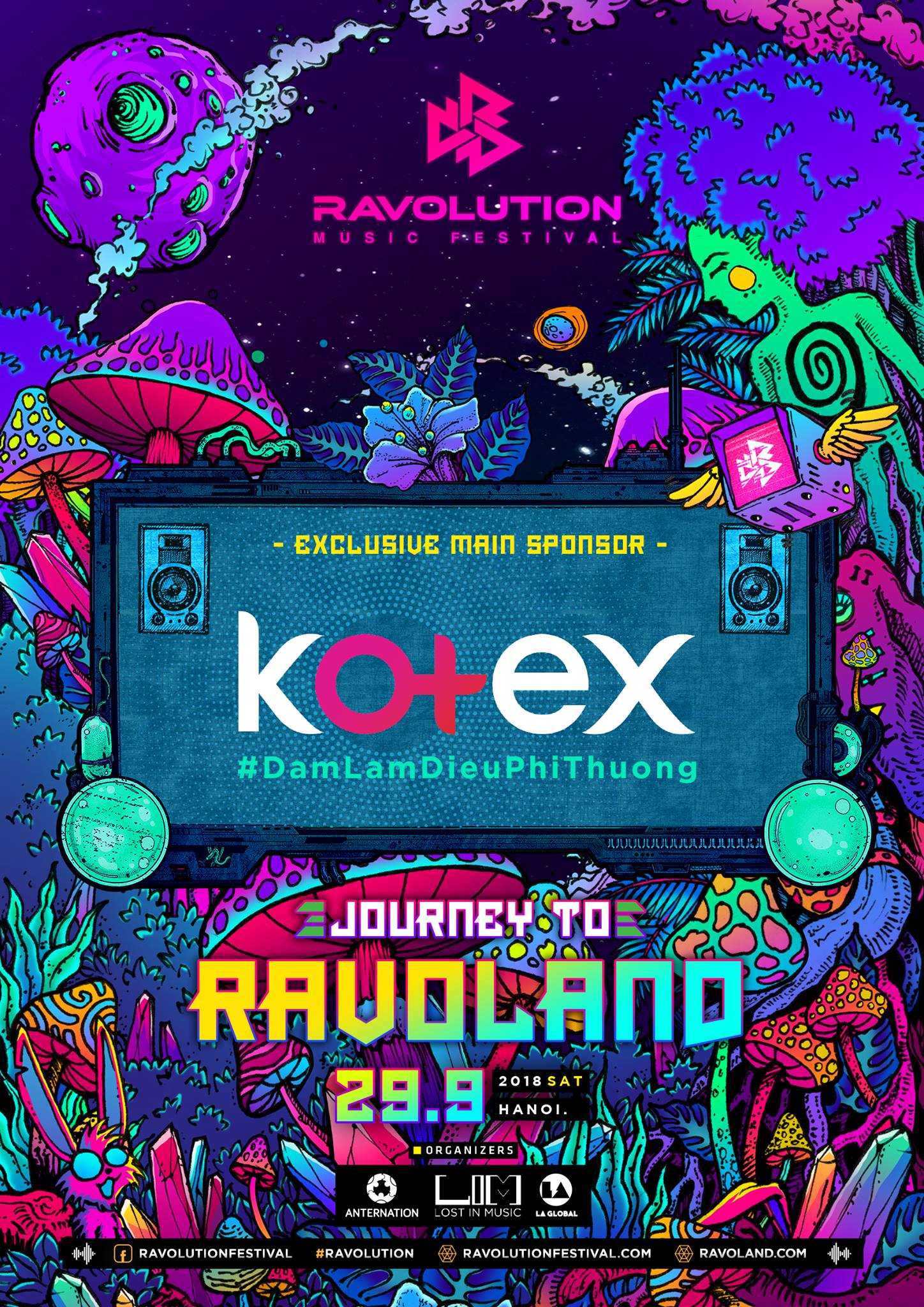 Kotex truyền cảm hứng tới các ravers nữ trong chuỗi sự kiện Road To ...