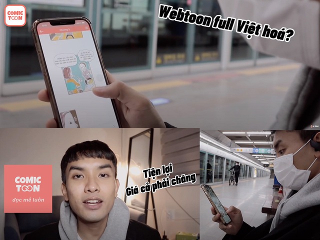COMICTOON - App đọc truyện Hàn Quốc được lòng giới trẻ Việt