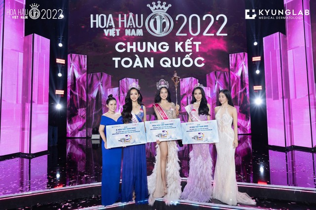 Thương hiệu KyungLab đồng hành cùng Top 3 HHVN 2022 trong thời gian ...