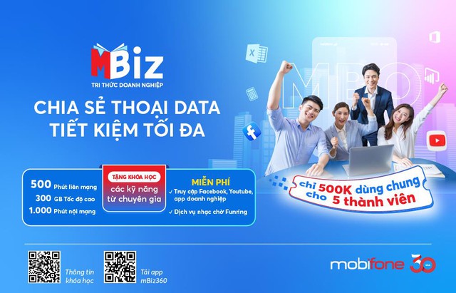 Sử dụng mBiz tri thức doanh nghiệp, ‘tẹt ga’ xài data và kho tri thức ...
