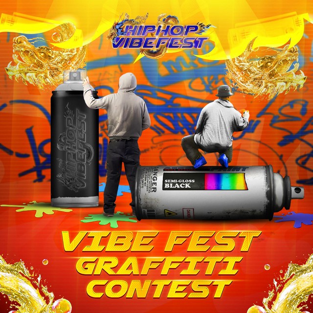 Vibe Fest mở cuộc thi rap và vẽ graffiti lớn nhất dịp Tết Giáp Thìn