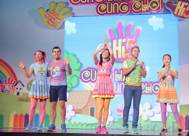 Hi5 “quậy tưng” cùng fan nhí trong live-concert đầu tiên tại Việt Nam